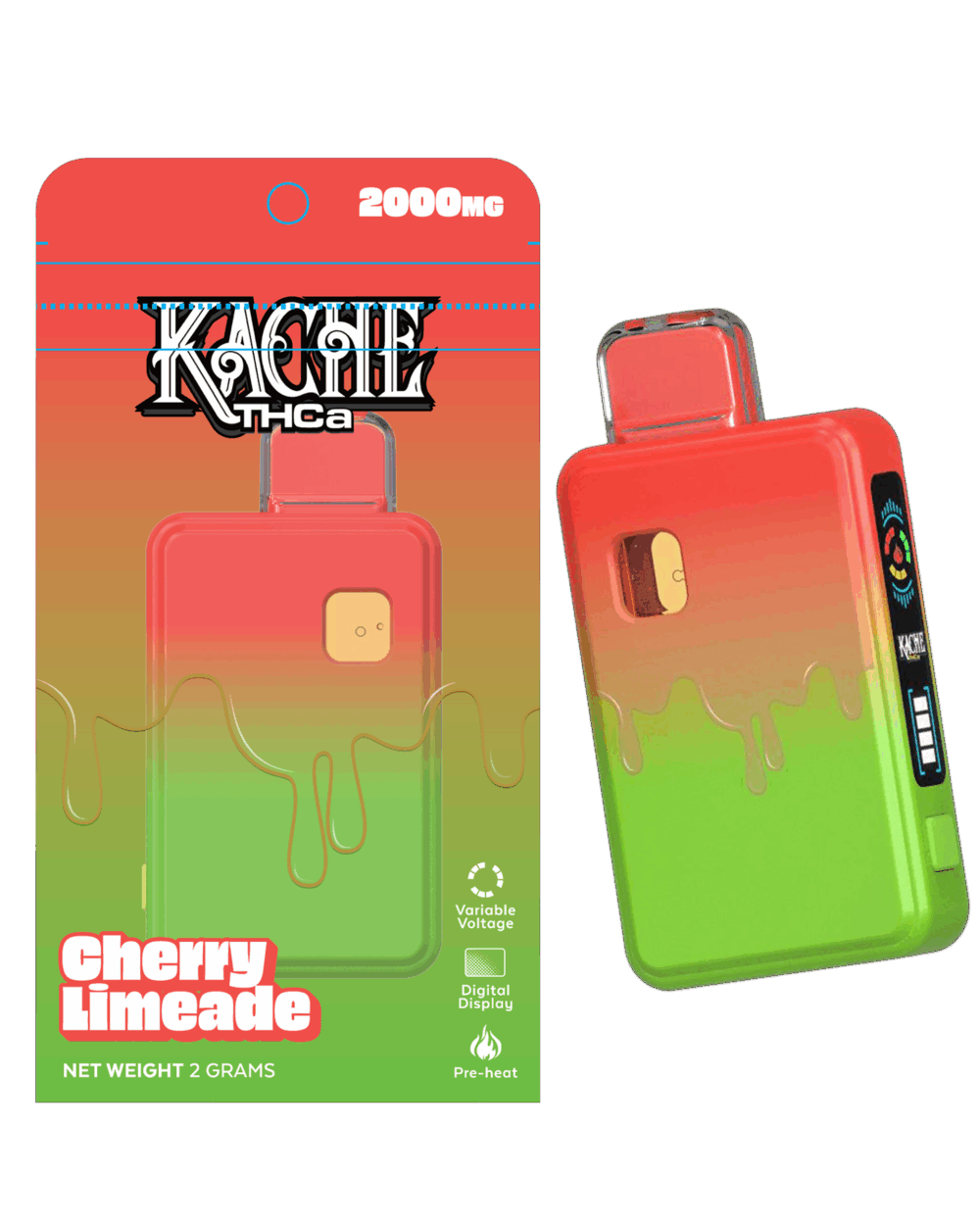 Refined Resin Disposable 2 Grams | THCa Vape Cart | Kache